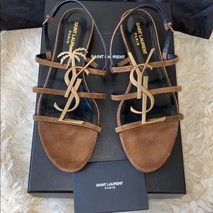 Yves Saint Laurent Shoes | Ysl Tribute Sandals | Poshmark